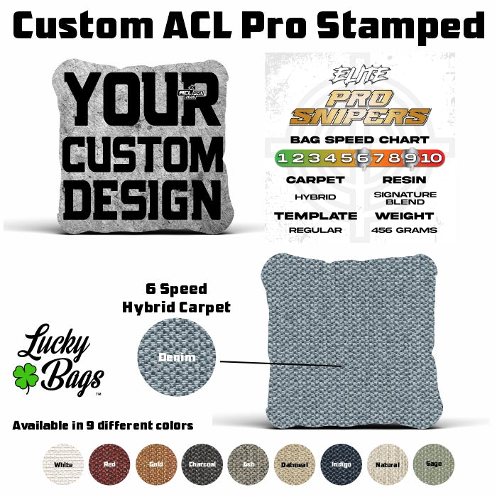 Custom Elite Pro Sniper – Lucky Bags Cornhole